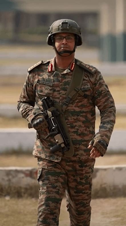 Col Prasad Bansod Using His Designed Asmi Produced By Lokesh Machines