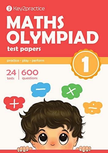 Key2practice Class 1 Olympiad Maths Test Papers Activity Based Worksheets Grade 1