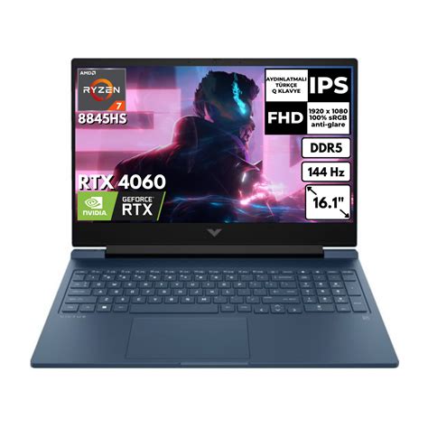 Hp Victus 16 S1011nt Ryzen 7 8845hs 24 Gbddr5 4 Tbssd 8gb Fiyatı