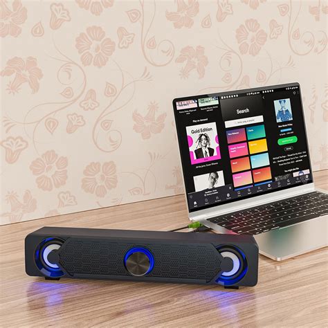 Speaker Desktop Desktop Notebook Audio Usb Dazzlin Vicedeal