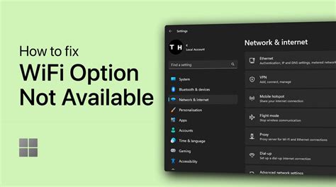 How To Fix Wifi Option Not Showing Up In Settings Windows Tech How