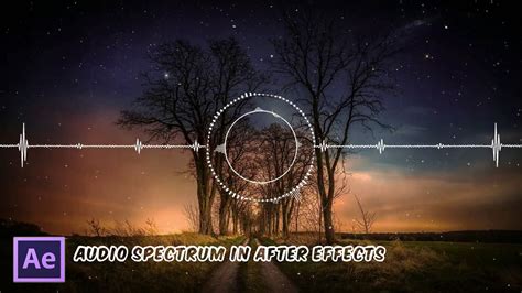 After Effect Tutorial Cara Membuat Audio Spectrum Tanpa Pluggin Youtube
