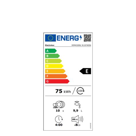 EEM43200L : Lave-vaisselle Slim Intégrable Electrolux Série 600 45 cm ...