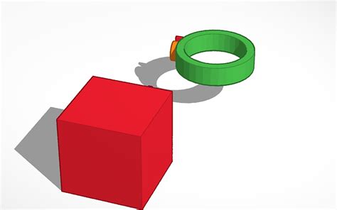 3d Design Ring Tinkercad