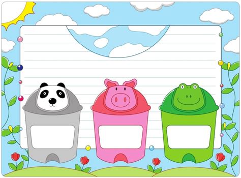 垃圾分类手抄报 简笔画