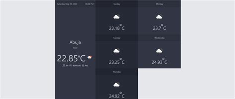 Build A Weather App With React Js TypeScript And Tailwind CSS DEV Community