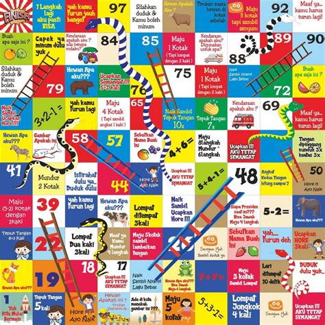 Ular Tangga Edukasi Artofit