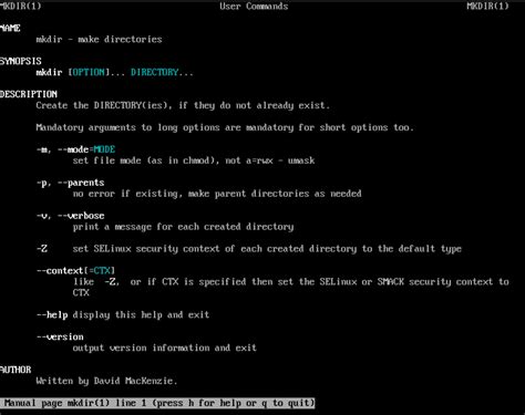 리눅스 Mkdir 명령어 옵션 및 사용법 Make Directories 인프라코디