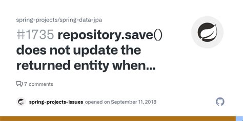 Repositorysave Does Not Update The Returned Entity When Fields Are
