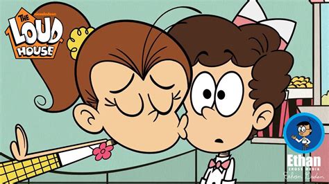The Loud House Luan Kisses Benny In His Cheeks Youtube