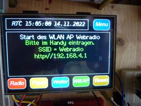 Esp32 Radio Und Player Mit 3 5 Zoll Rpi Touch Display Abgeschlossene Projekte Deutsches