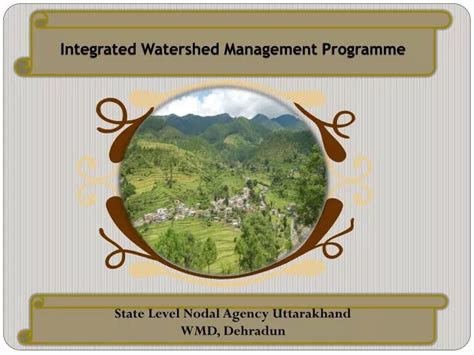 Ppt Integrated Watershed Management Programme Powerpoint Presentation Id 444303