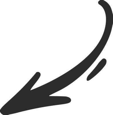 Curly Arrow PNGs For Free Download