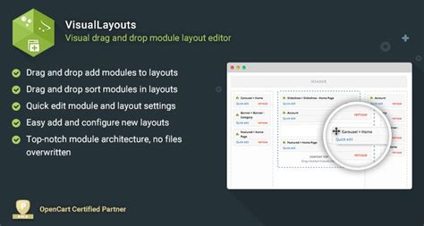 VisualLayouts Drag And Drop Module Layout Editor