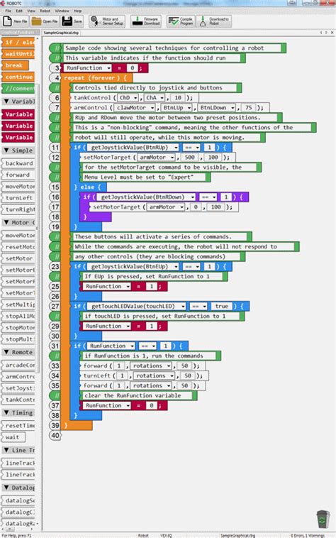 List Of Robotc Commands Klimimage
