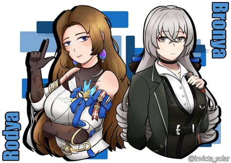 Bronya And Rodion Rodya Outfit Swap [star Rail X Limbus] R Honkaistarrail