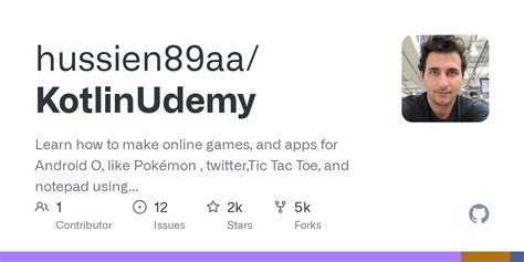 Github Hussien Aa Kotlinudemy Learn How To Make Online Games And Apps For Android O Like