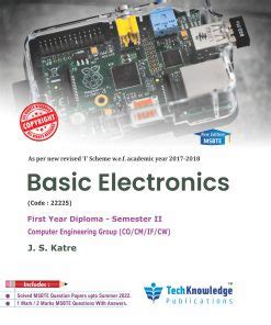 Techknowledge Basic Electronics I Scheme Bookwalas