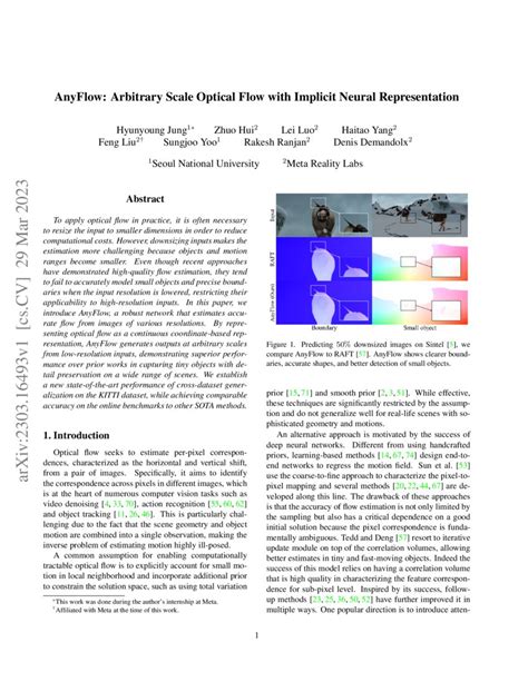 Anyflow Arbitrary Scale Optical Flow With Implicit Neural Representation Deepai