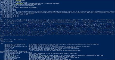 Error Starting Cluster Init Failed Output N Stderr Nerror