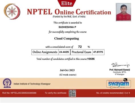 Sudheshna Prabakaran On Linkedin Cloudcomputing Certificationachievement Continuouslearning