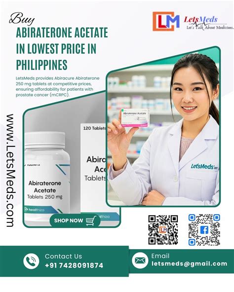 Buy Indian Generic Abiraterone Acetate 250 Mg In The Philippines Bentaman