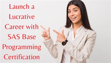 Sas Base Programming Certification To Take Your Career To The Next