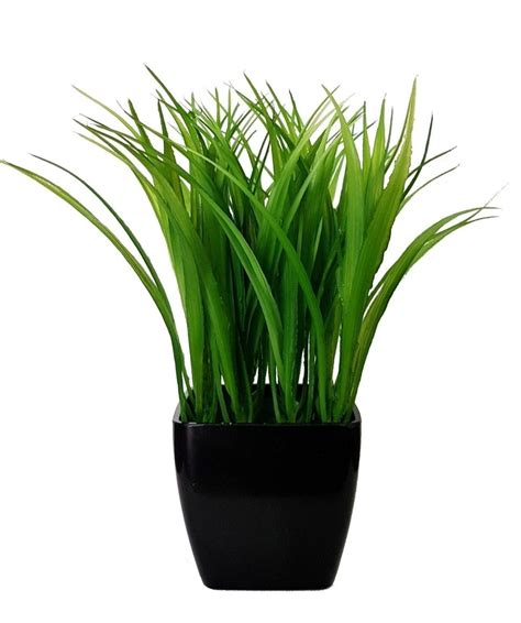 Potted Grass Height 25cm Al14g013 Sk Optimus