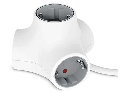 Enchufe Modular Molecule 4 Tomas Con Cable Ksix Gris Mediamarkt