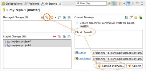 Create A Github Repository With Multiple Eclipse Projects