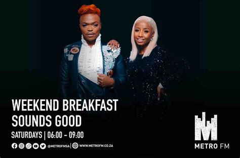 METROFM SABC on Twitter: "Let’s hang out on #WeekendBreakfastSoundsGood with @somizi, @mat_elle ...
