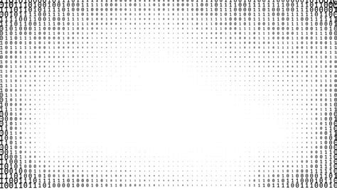 Premium Vector Gradient Binary Code Digits Background