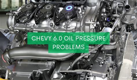 Oil Pressure Low Stop Engine Chevy