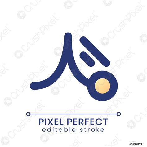 animation pixel perfect gradient fill ui icon stock vector 6292859