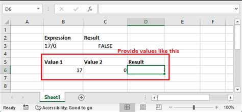 Excel Iserror Function Error Detection Free Online Tutorial Library