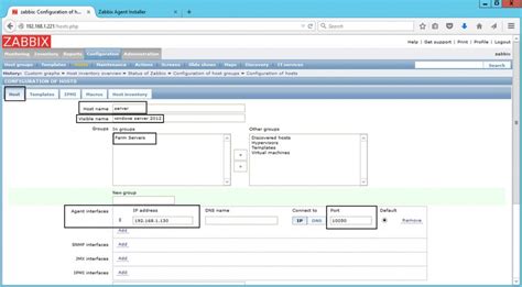 how to install zabbix agent and add windows host to zabbix