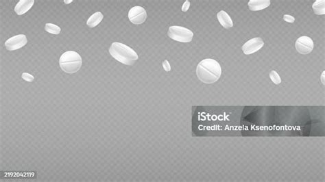 떨어지는 알약 현실적인 약물 항생제 또는 아스피린 배너 백색 항생제 알약 비타민 캡슐 정제와 약국 배경 벡터 Eps 10 3차원 형태에 대한 스톡 벡터 아트 및 기타 이미지