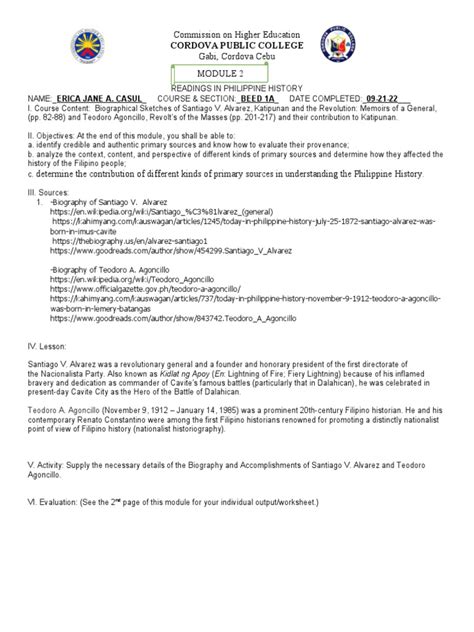 module 2 answer pdf philippines