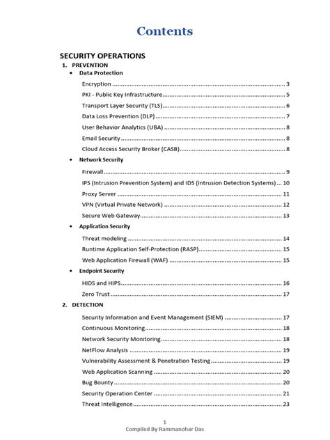 Infosec Notes Pdf
