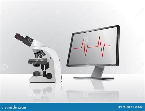 Microscope Stock Illustration Illustration Of Microscope