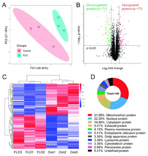 Proteomic Alterations In P19scs Post Flo Treatment A Principal