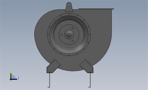 4 72 12╱b4 72 12 No10 D╱c离心通风机[4 72 12b4 72 12 No10 Dc离心通风机d]， Solidworks 2018 模型图纸下载 懒石网