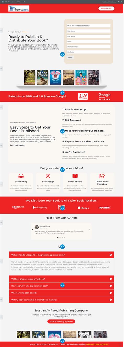 13 wordpress landing page using elementor and elementor pro by zeeshan