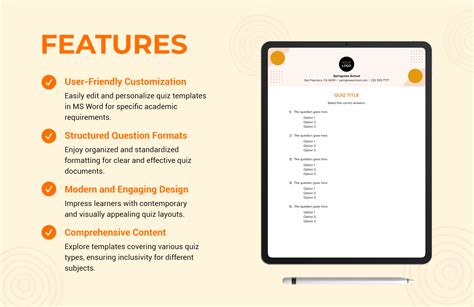 Free Editable Quiz Template Download In Word Google Docs PDF Template Net