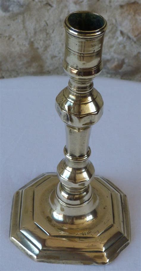 Proantic Bougeoir En Bronze d époque XVII Eme Siècle