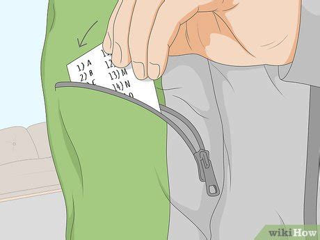 17 Ways To Cheat On A Test Using Clothing WikiHow