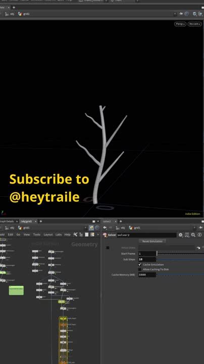 Patrick Traile On Linkedin Houdini Motiongraphics 3danimation Sidefx 3dart