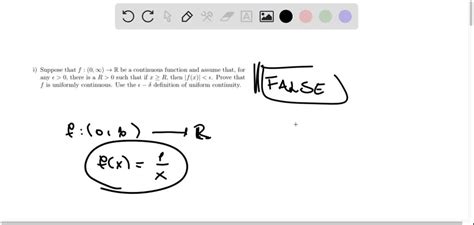 solved prove without using the definition of uniform continuity that f