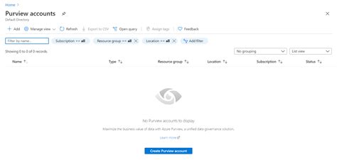Getting Started With Azure Purview For Data Catalog And Governance