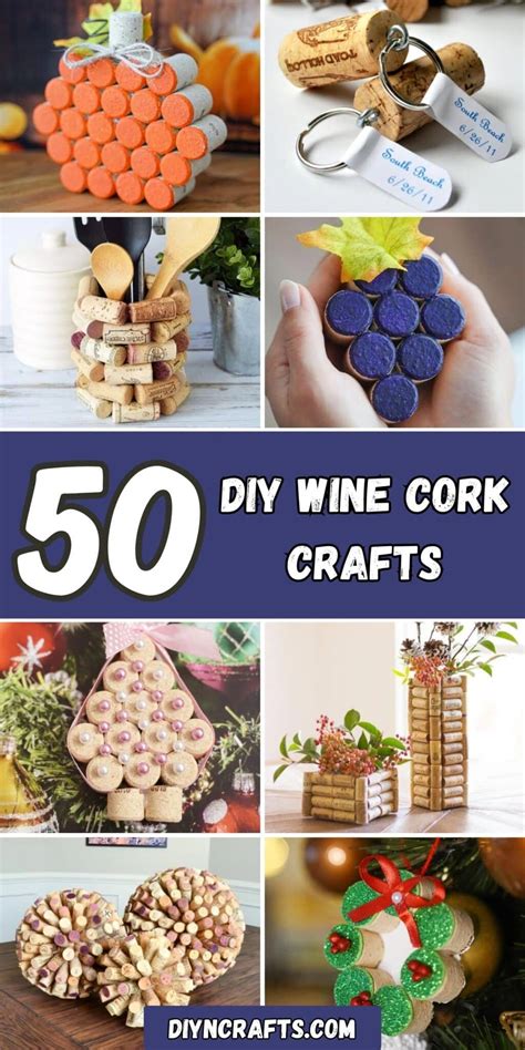 50 Diy Wine Cork Crafts Diy And Crafts